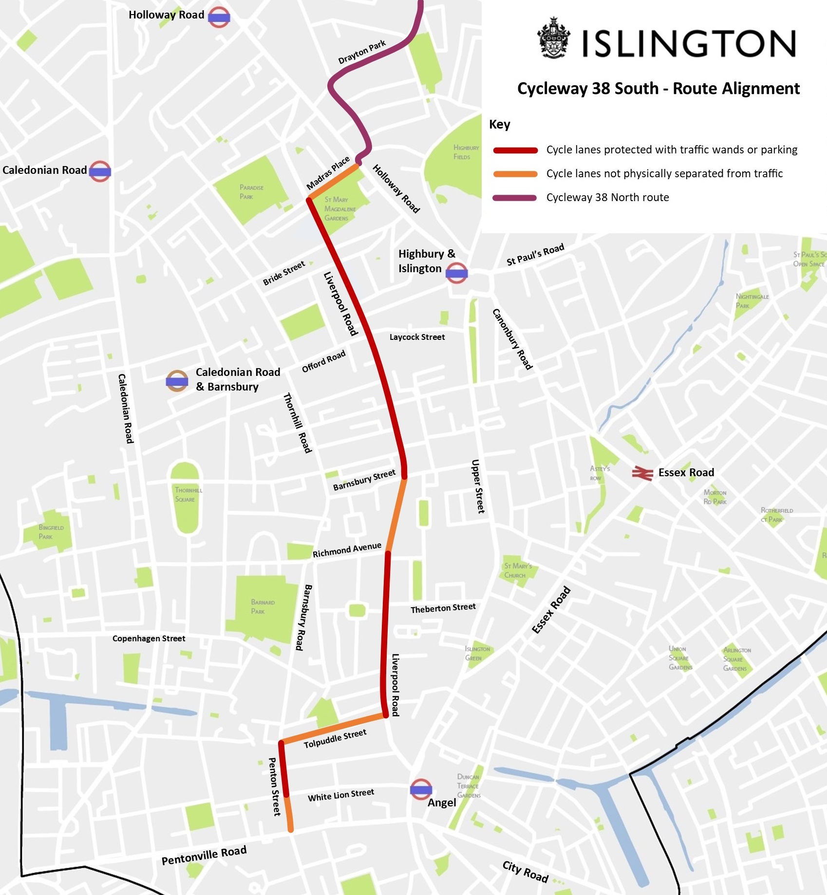 Holloway Road to Pentonville Road | Islington Council